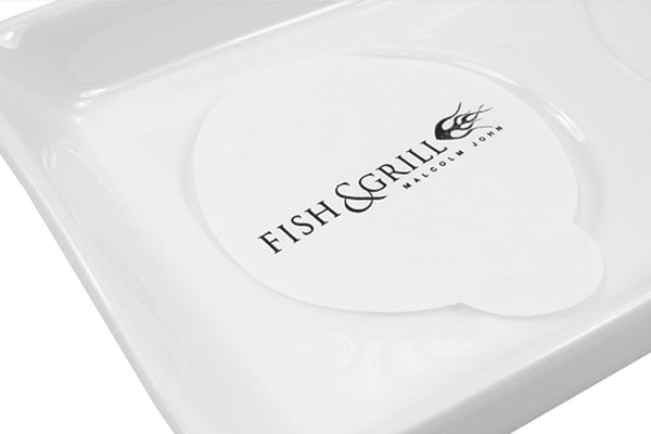 Branded Butter Dish Covers, custom-printed & Drinksware UK