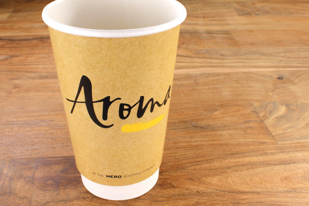 16oz Paper Coffee Cups branded with your logo, custom-printed ...
